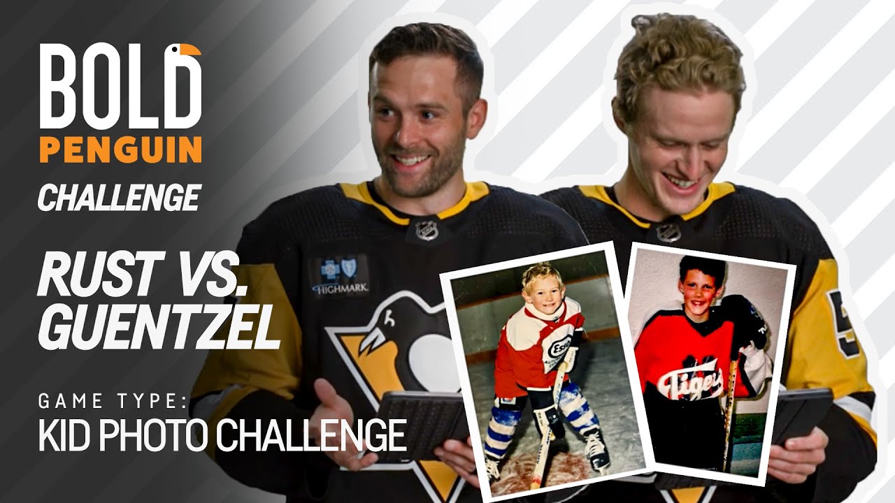 Bryan Rust vs. Jake Guentzel: Childhood Photo Challenge | Pittsburgh ...