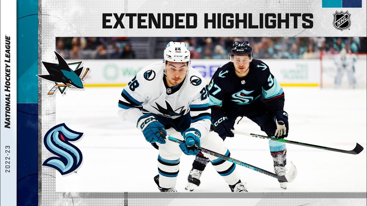 San Jose Sharks vs. Seattle Kraken Nov 23, 2022 HIGHLIGHTS - Love NHL