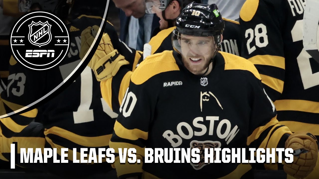 Toronto Maple Leafs vs. Boston Bruins | Full Game Highlights - Love NHL