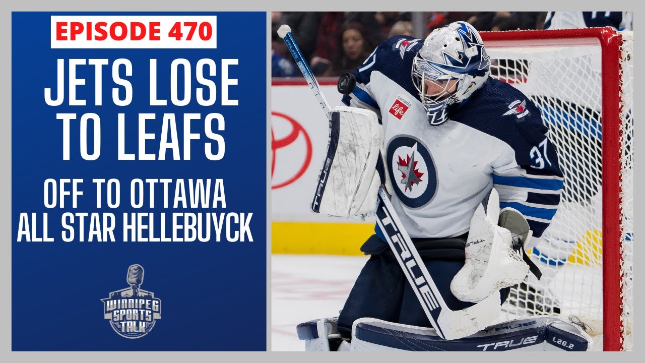 Winnipeg Jets lose to Toronto Maple Leafs, Hellebuyck named to All-Star ...