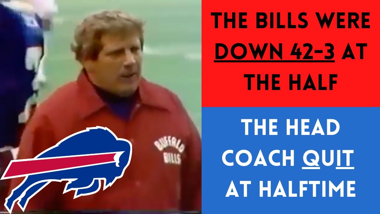 The Coach Who QUIT in the MIDDLE OF A GAME | Jim Ringo (1977 Bills ...