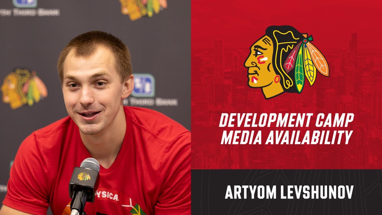 Artyom Levshunov at Development Camp | Chicago Blackhawks - Love NHL