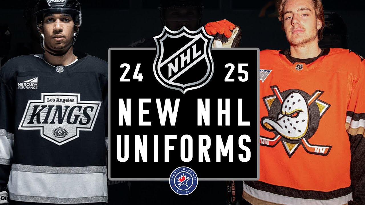 Every New NHL Uniform and Logo Change for 2024-25 – Full Breakdown ...