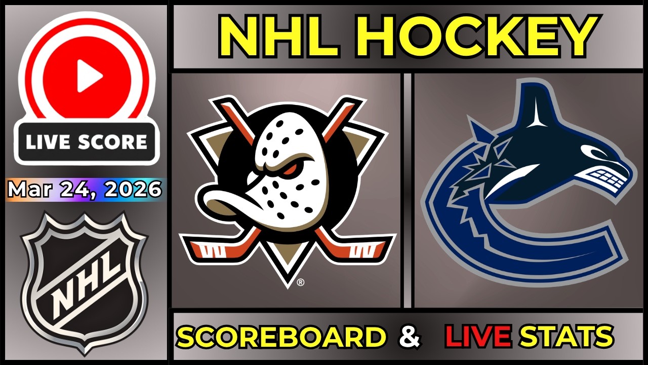 🔴 Anaheim Ducks vs Vancouver Canucks LIVE | 2026 NHL Hockey | 3/24/26 ...